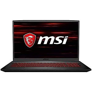 MSI GF75 Thin Gaming Laptop, 17.3" FHD 120Hz IPS Screen,Intel Core i5-10300H Processor Up to 4.50 GHz, NVIDIA GTX 1650 Graphics, 8GB RAM,512GB PCIe SSD, Webcam,Wireless-AC,Bluetooth,Win10 Home,Black