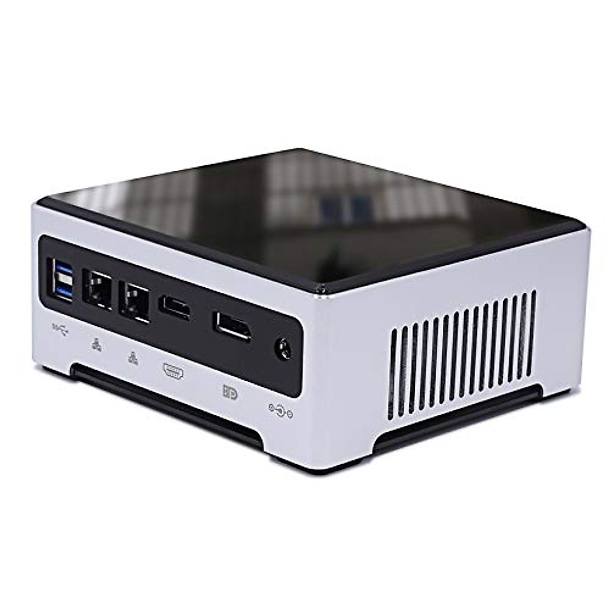 WEIDIAN Mini Desktop PC Quad Core i7 7820HK Windows 10 Mini Computer 16GB DDR4 512GB SSD Double Display 4K 60Hz Gigabit Ethernet HD DP M.2 Wi-Fi&BT4.2 Micro Desktop Small Computer