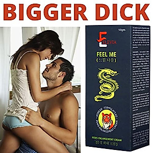 Elevia Feel Me Cream - Premium Moisturizing Cream - Advanced Moisturizer Lotion for Overall Care for Men pens cook deck Thicker Longer Strong harder