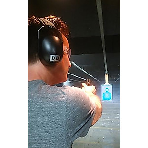 Professional Safety Ear Muffs by Decibel Defense - 37dB NRR - The HIGHEST Rated & MOST COMFORTABLE Ear Protection for Shooting & Industrial Use - THE BEST HEARING PROTECTION...GUARANTEED