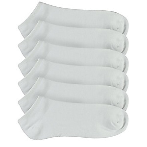 Everlast- No Show Socks 7 Pair Value Pack Black Sizes 10-13