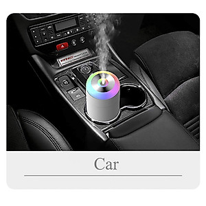 O-Mei Stars 350ml Small Humidifier, Tabletop humidifier, Humidifiers for bedroom, Baby Humidifier, Cool Mist Humidifier Baby, LED Humidifiers with Night Light, USB Humidifier (White)