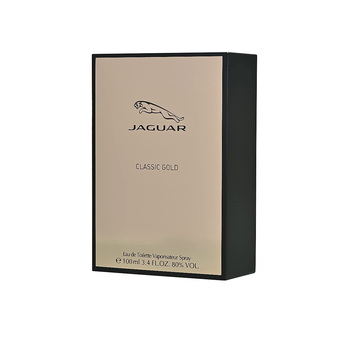 Jaguar Classic Gold Eau de Toilette Spray for Men, 3.4 Ounce