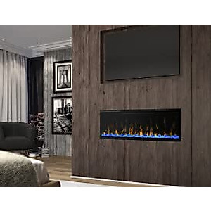 DIMPLEX North America XLF50 Ignite XL Electric Fireplace, Black, 50"