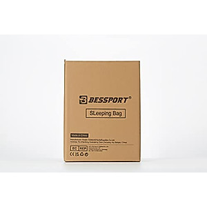 Bessport Flannel Lined Sleeping Bag Winter | 18℉ Extreme 3-4 Season Warm & Cool Weather Adult Sleeping Bags Large | Lightweight, Waterproof for Camping, Backpacking, Hiking