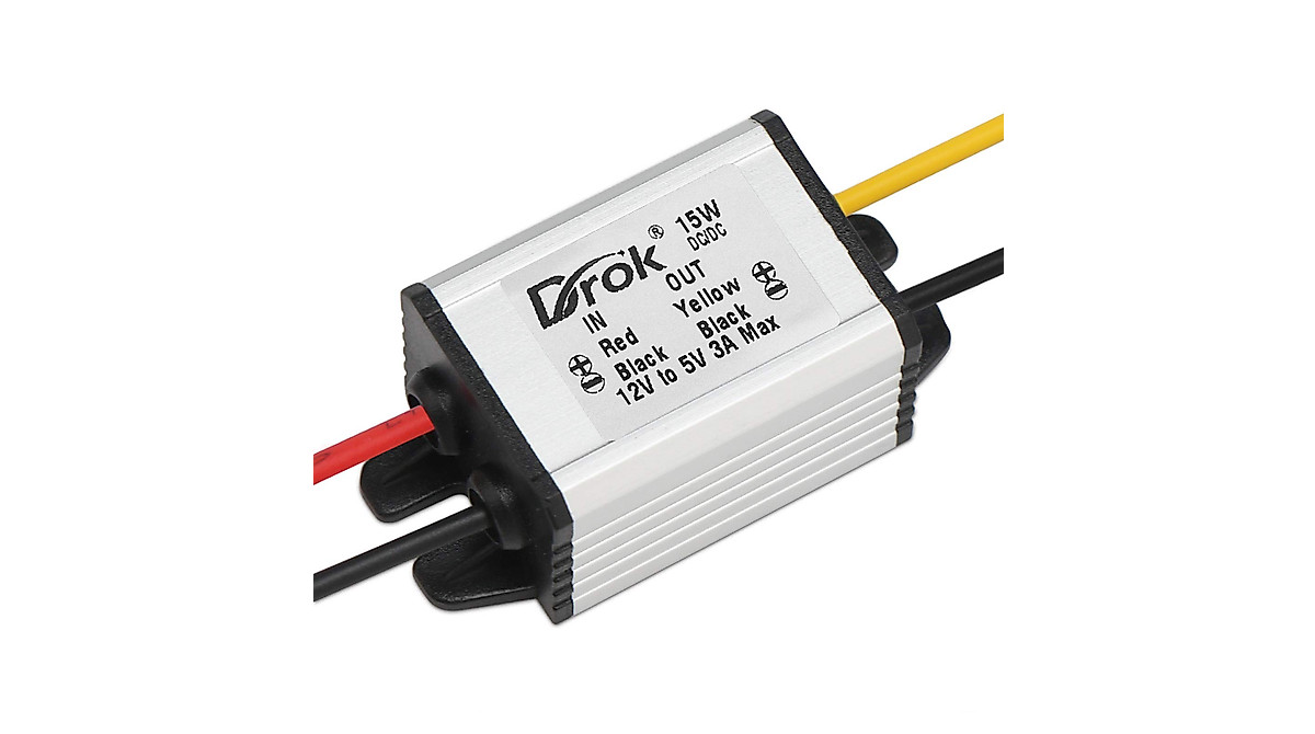 DROK 12V to 5V Voltage Converter - Efficient Power Supply