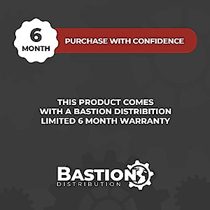 Side Wind Trailer Jack | 5000lb Capacity A-Frame | 14 4/5" Travel | Excellent Powder Coating | Great for Trailers, Campers, Boats, & More | BJ-5000SW-1