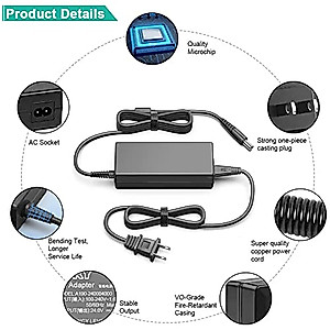 HKY Replacement Resmed Airsense 10 Power Supply 24V AC Adapter for All ResMed AirSense 10,AirStart 10 CPAP Machine & AirCurve 10,Lumis VPAP BiLevel Series 90W ResMed S10 370001 37344 37028 Power Cord