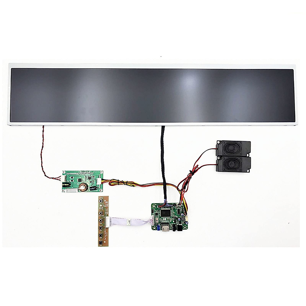 Arcade Cabinet Advertising Screen Stretched Bar LCD and 24 inch 1920x360 with HDMI DHL Shipping