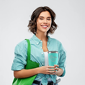 Personalized Tumblers w/Lid - 20 or 30 Oz Royal Blue - Vacuum Insulated Travel Coffee Mugs - Stainless Steel Double Wall Tumbler - Personalized Cups with Name, Text