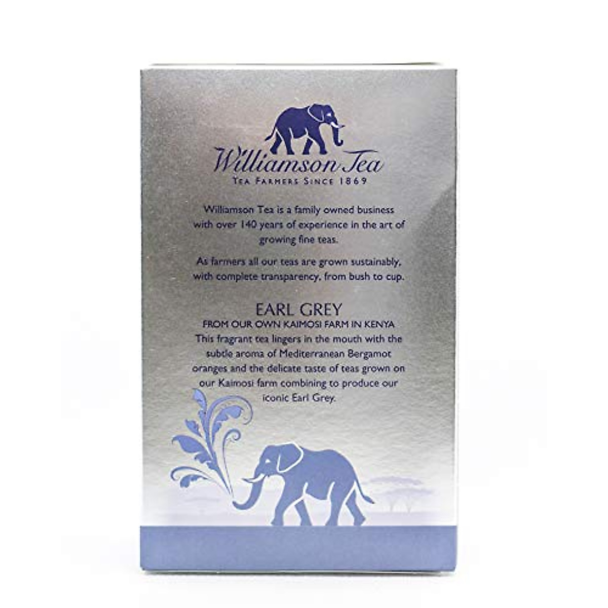 Williamson Tea Earl Grey 50 Teabags