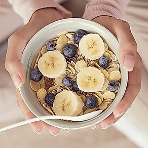 Bariatric Surgery Bowl + 8 inch Plates - Melamine twin Set Protects Stomach Pouch Size for Calorie Controlled Weight Loss For Post Sleeve Gastrectomy, Gastric Bypass, Bariatric Surgery must haves