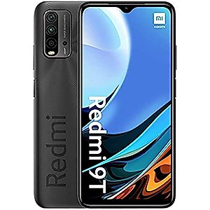 Xiaomi Redmi 9T 4G LTE GSM Volte Factory Unlocked 64GB / 4GB Ram Quad Camera 48MP Global (At&t Tmobile Metro Latin Europe) 6.53 inch (NO VERIZON/Boost) (Carbon Grey)