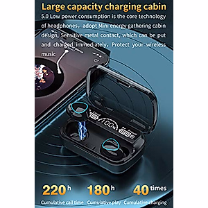 Wireless Earbuds Bluetooth 5.1 Earphones for Samsung Galaxy Z Fold2 in Ear Headphones True Stereo Sports Waterproof/Sweatproof Headsets with Microphone