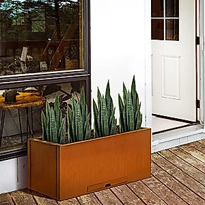 Worth Garden 3ft Artificial Snake Plant Fake Sansevieria Indoor Outdoor, 28 Thick Leaves Lifelike Faux Silk Plant, Home Decor Mother in Law Tongue Plant 35in, Black Pot & 20g Dry Moss Included, Green