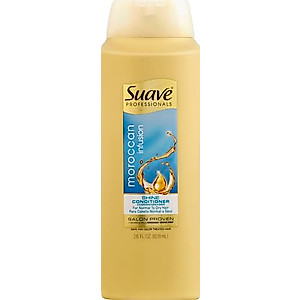 Suave Professionals Shine Conditioner, Moroccan Infusion, 28 Fl Oz (Pack of 4)