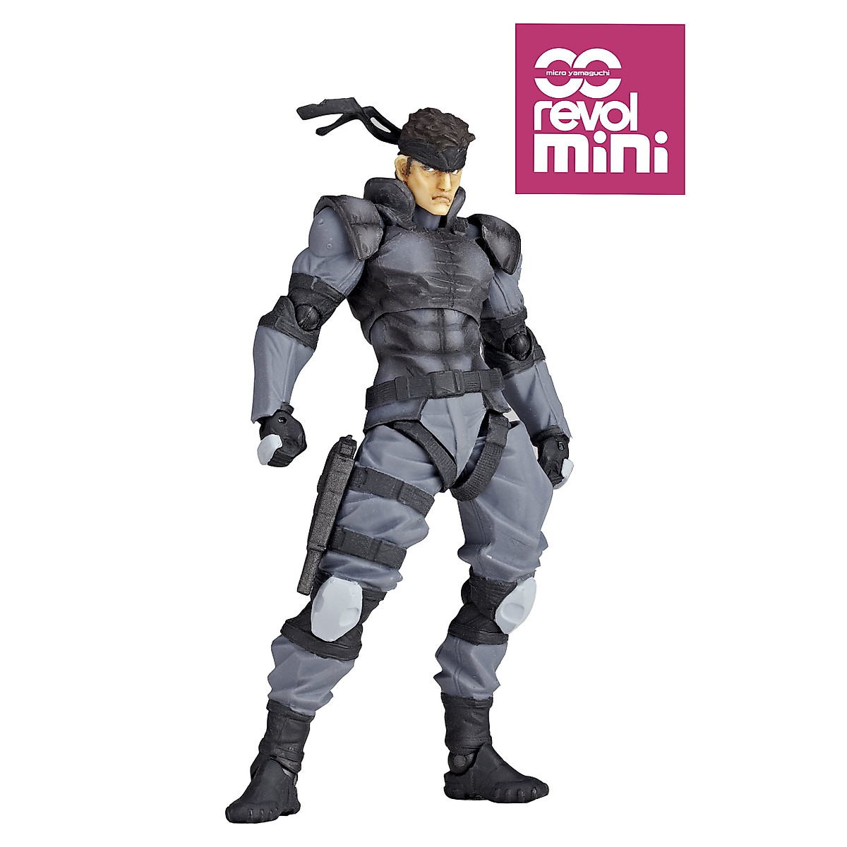 Kaiyodo Revoltech Yamaguchi Mini Action Figure #001: Metal Gear Solid: Solid Snake
