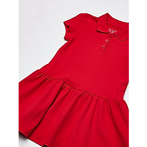 The Children's Place Baby Girls and Toddler Short Sleeve Pique Polo Dress