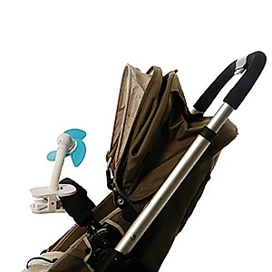 Dreambaby Stroller Fan, White/Blue