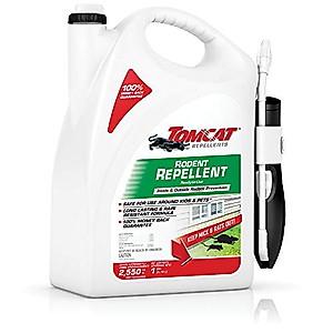Tomcat Rodent Repellent for Indoor and Outdoor Mouse and Rat Prevention, Ready-To-Use, 1 gal.