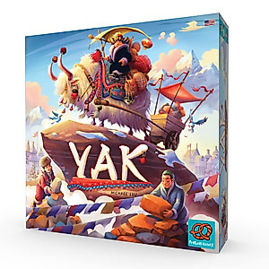 Yak Board Game | Strategy Resource Management Construction Fun Family for Adults and Kids Ages 8+ 2-4 Players Average Playtime 45 Minutes Made by Pretzel Games, Multicolor (PZG20080EN)