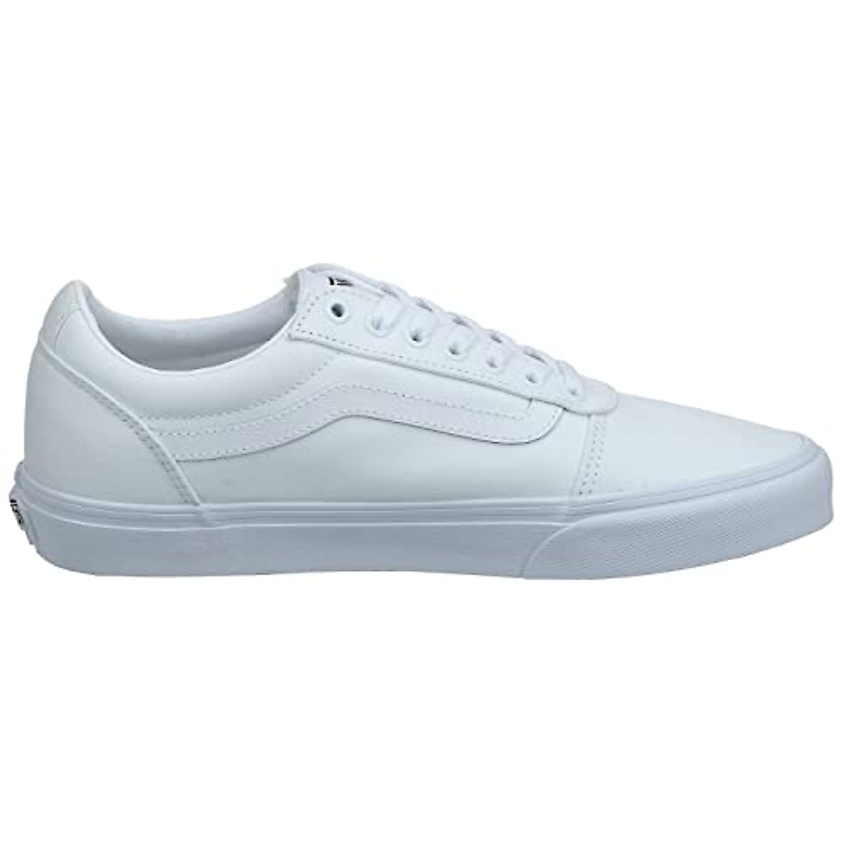 Vans Men's Ward Sneaker, Canvas White White, 10.5