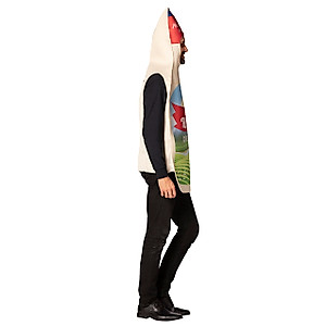 Rasta Imposta Ranch Dressing Bottle Costume Salad Cobb Condiments Food Seasoning Dip Buttermilk Dress Up Cosplay Party Costumes, Adult One Size