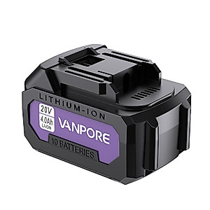 VANPORE Electric Leaf Blower Cordless 4.0Ah Battery