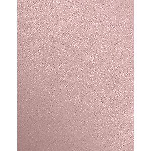 LUXPaper 8.5" x 11" Cardstock | Letter Size | Misty Rose Metallic - Sirio Pearl | 111lb. Cover | 50 Qty