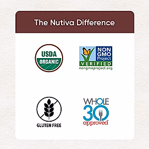 Nutiva Organic Steam Refined Oil, Coconut, 128 Fl Oz