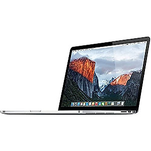 Mid 2015 Apple MacBook Pro with 2.8GHz Intel Core i7 Processor (15 inch, 16GB RAM, 512GB SSD) Silver (Renewed)