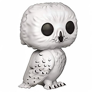 HARRY POTTER - Hedwig (Owl) Funko Pop Vinyl Figure (Bundled with Compatible Pop Box Protector Case), Multicolored, 3.75 inches