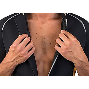 SEAC Ciao, Women's Shorty Suit, 2.5 mm Neoprene for Snorkelling, Scuba Diving and other Water Activities, black/blue, x-large (0010067032105A)