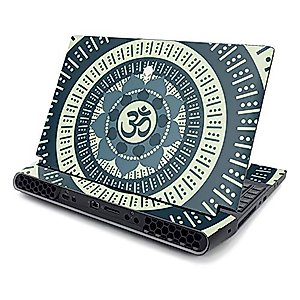 MightySkins Skin Compatible with Alienware Area-51M 17" (2019) - Ohm | Protective, Durable, and Unique Vinyl Decal wrap Cover | Easy to Apply, Remove, and Change Styles | Made in The USA