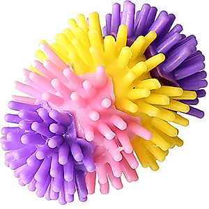 37133 3pcs Spiky Egg Foot Talon Toy Bird Parrot cat Dog Kid Party Favor Bouncing Craft Game Foot