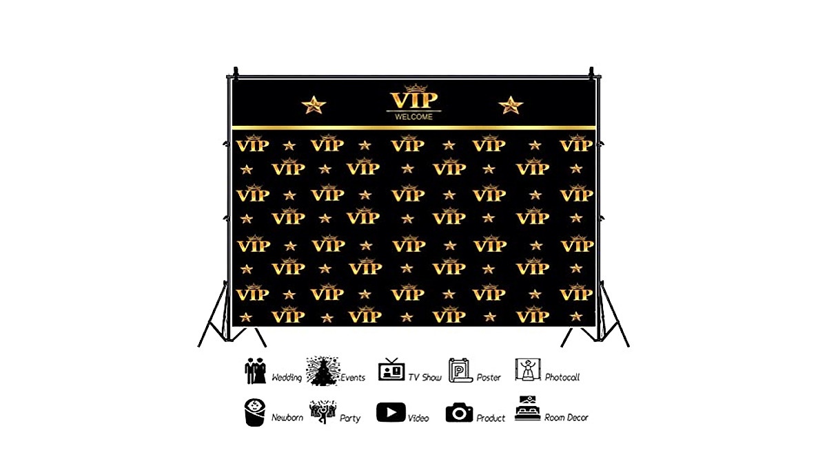 Red Carpet Photography Backdrop - Perfect for VIP Events & Shoots