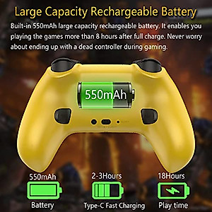 Joso Mobile Game Controller for iPhone iPad, Direct Play, Bluetooth Gaming Gamepad Joystick Works with Most iOS, iPad, MFi Games, Call of Duty Mobile(COD), Genshin Impact, Asphalt 9, Real Racing 3