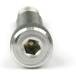 Shoulder Bolts Hex Knurled Head 18-8 Stainless Steel - 3/8-5/16-18 x 1/2 - Qty 2