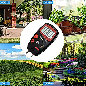 Moisture Meter, Wood Moisture Meter,Moisture Meter for Walls, Moisture Detector，Mold Detector, Soil Moisture Meter, Mold Test Kit for Home,Water Leak Detector