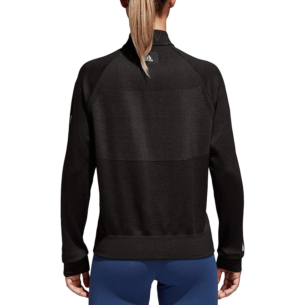 adidas Womens Fitness Training Athletic Jacket