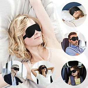 JIANWEI Travel Pillow, Portable and Comfortable Neck Support Pillow with an Eye Mas-k, Rest Neck Support Cushion with Animal Pattern Super Travel Partner(Panda,)