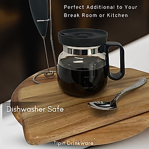 Tipit Drinkware Mini Mocha - Coffee Pot Coffee Mug - 16 oz Funny Coffee Pot Mug - Great Novelty Mug That Friends & Coworkers will love - Makes a Great Gift for Friends