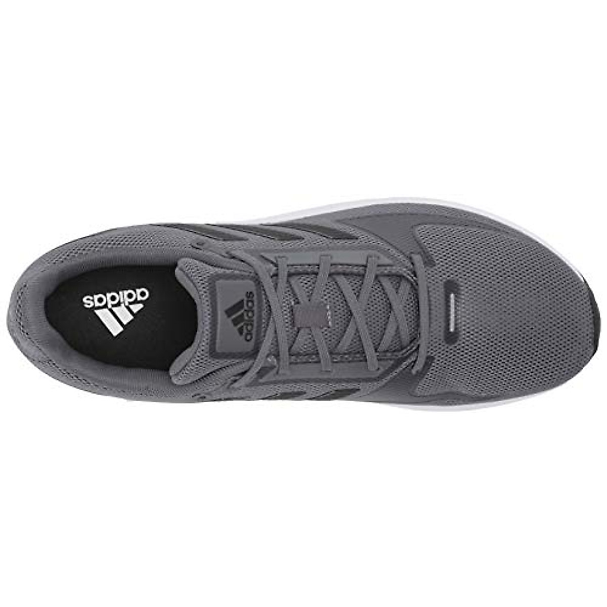 adidas Men's Runfalcon 2.0 Running Shoe, Grey/Black/Grey, 13