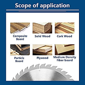 FINGLEE DT Wood Saw Blade TCT Circular Cutting Blade for Woodworking (3pc 3 inch)
