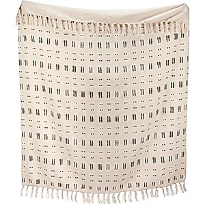 Primitives by Kathy Natural Boho Decorative Throw Blanket