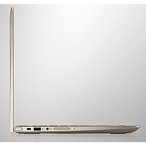 HP 2016 X360 Touchscreen 13.3-inch FHD 1920 x 1080 2-in-1 Convertible Laptop (Intel Core i5-6200U, 8GB RAM, 128GB SSD, HDMI, IPS, Backlit Keyboard, Bluetooth, 802.11ac, Win10- Modern Gold)