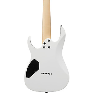 Ibanez GRG 7 String Solid-Body Electric Guitar, Right, White, Full (GRG7221WH)