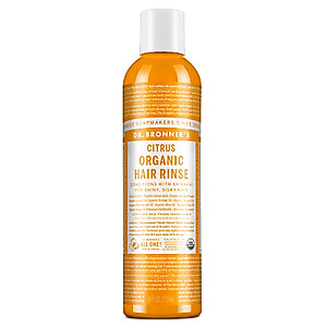 Dr. Bronner's Fair Trade & Organic Hair Conditioning Rinse - Citrus Orange, 8 Ounce