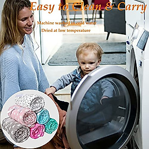 LeerKing 2 Pcs Fleece Baby Blankets, Soft Coral Plush Baby Infant Blankets, 30 x 40 Inches Swaddle Receiving Flannel Blankets for Baby Boys Girls