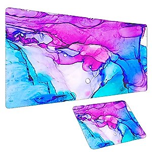 Marble Mouse Pad XXL Large Mouse Pad Gamer Computer Desk Mat Gaming Keyboard Big Mouse Pad Desk Mat PC Gamer Mousepads Mat-SS-2||300X700x2mm